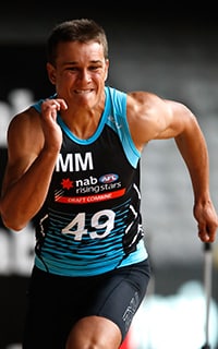 Hayden sets all-time Combine record