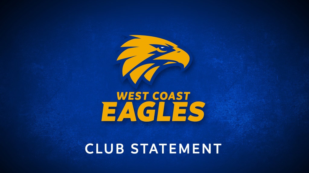 Club statement: Willie Rioli