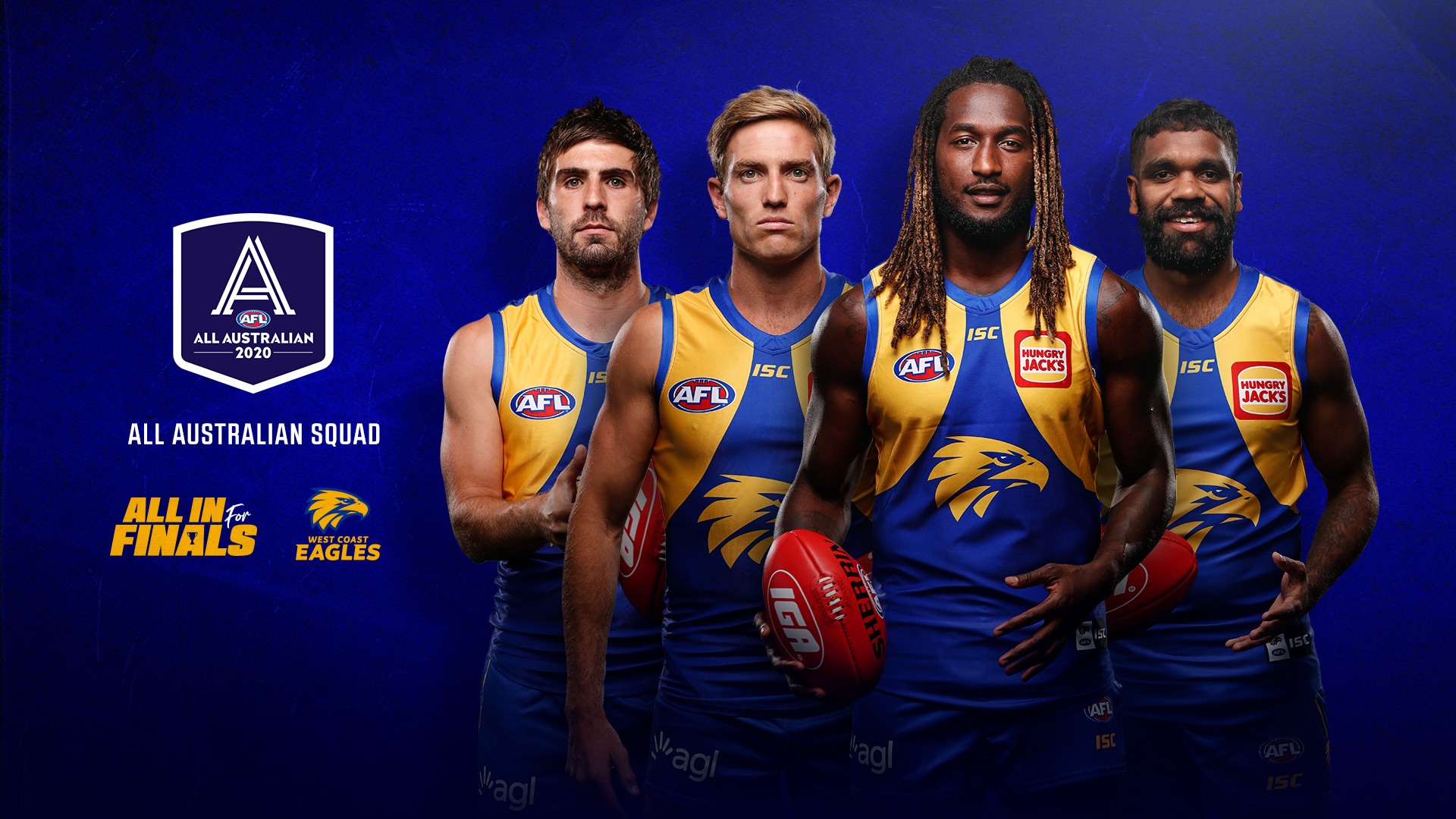 Four Eagles soar into All Australian squad