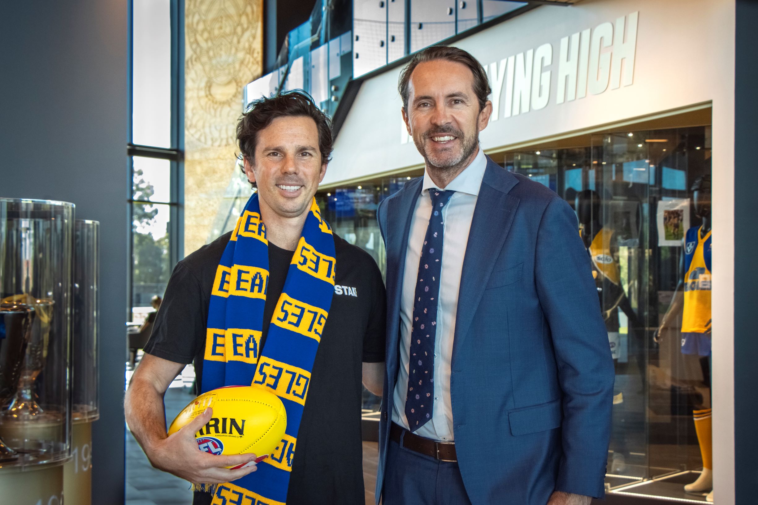 Stake Partners with West Coast Eagles