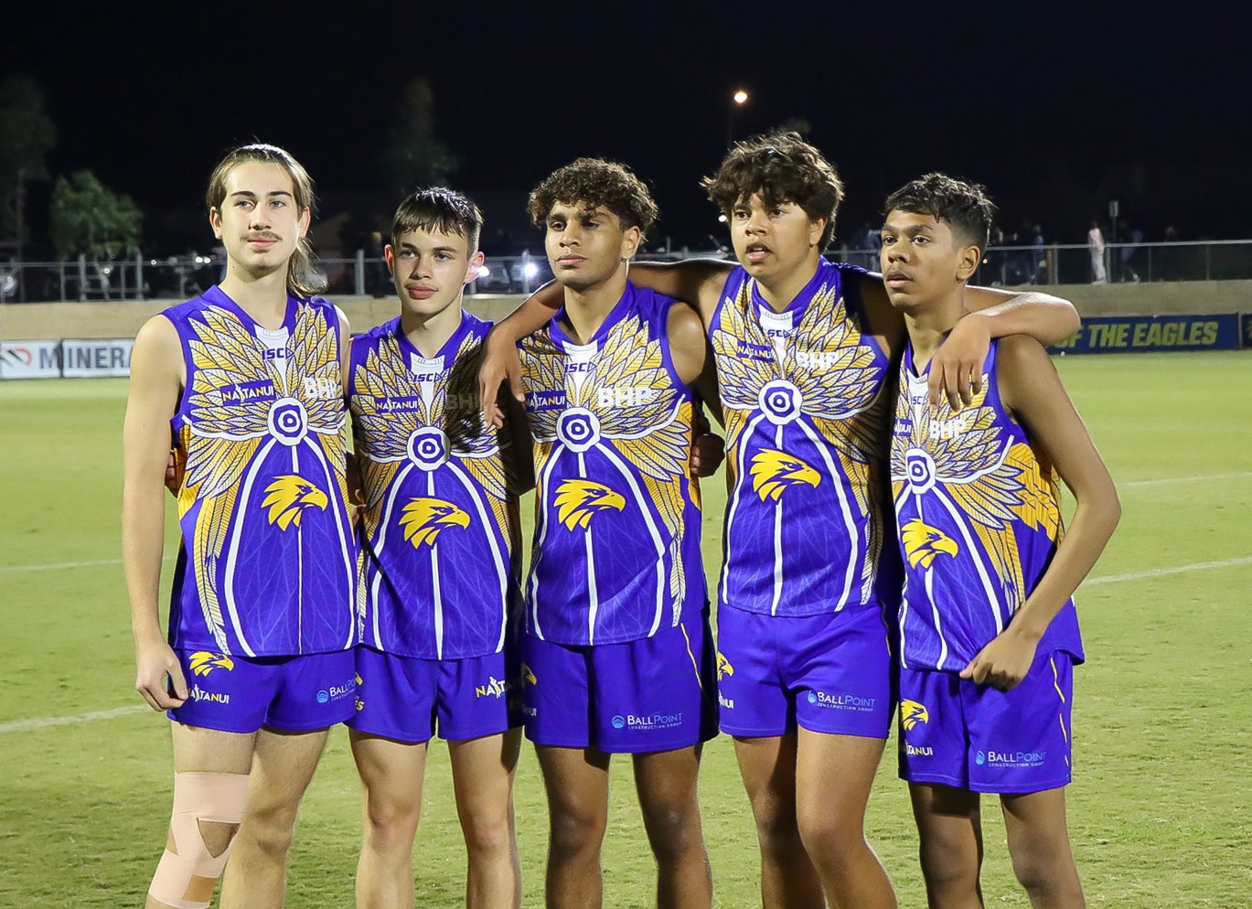 Flying Boomerangs match a display of sportsmanship