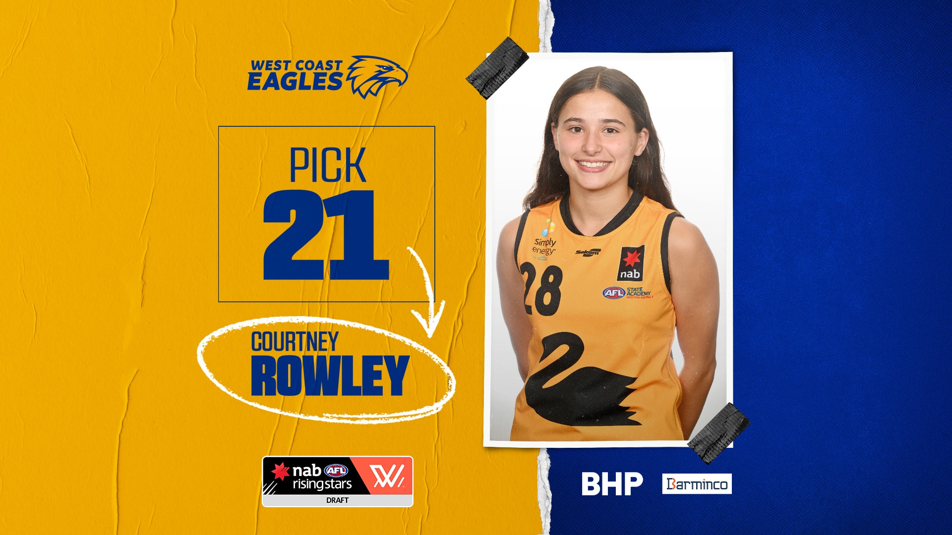 The AFLW Draft File: Pick No. 21 – Courtney Rowley
