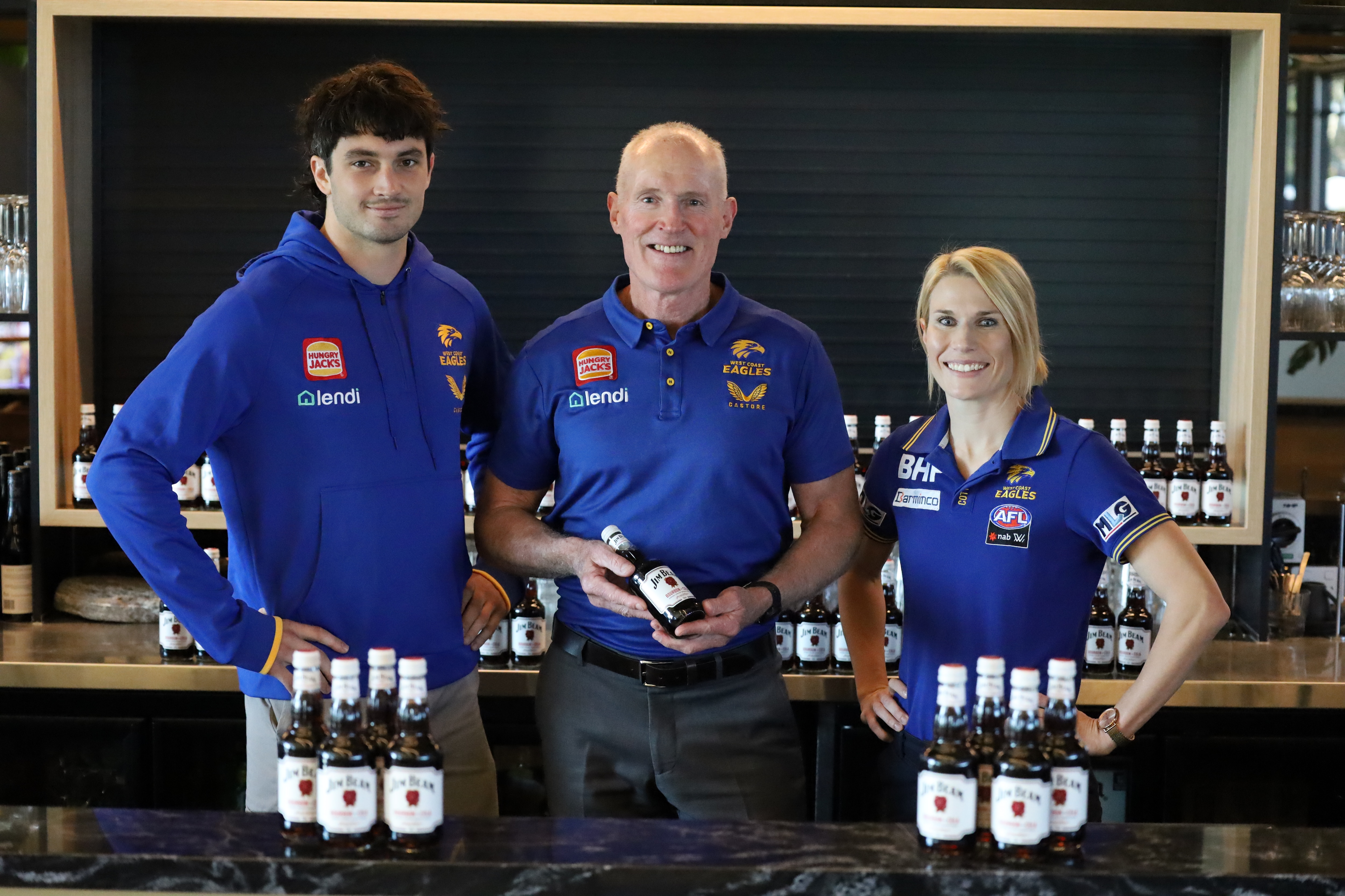 The West Coast Eagles team up with Jim Beam