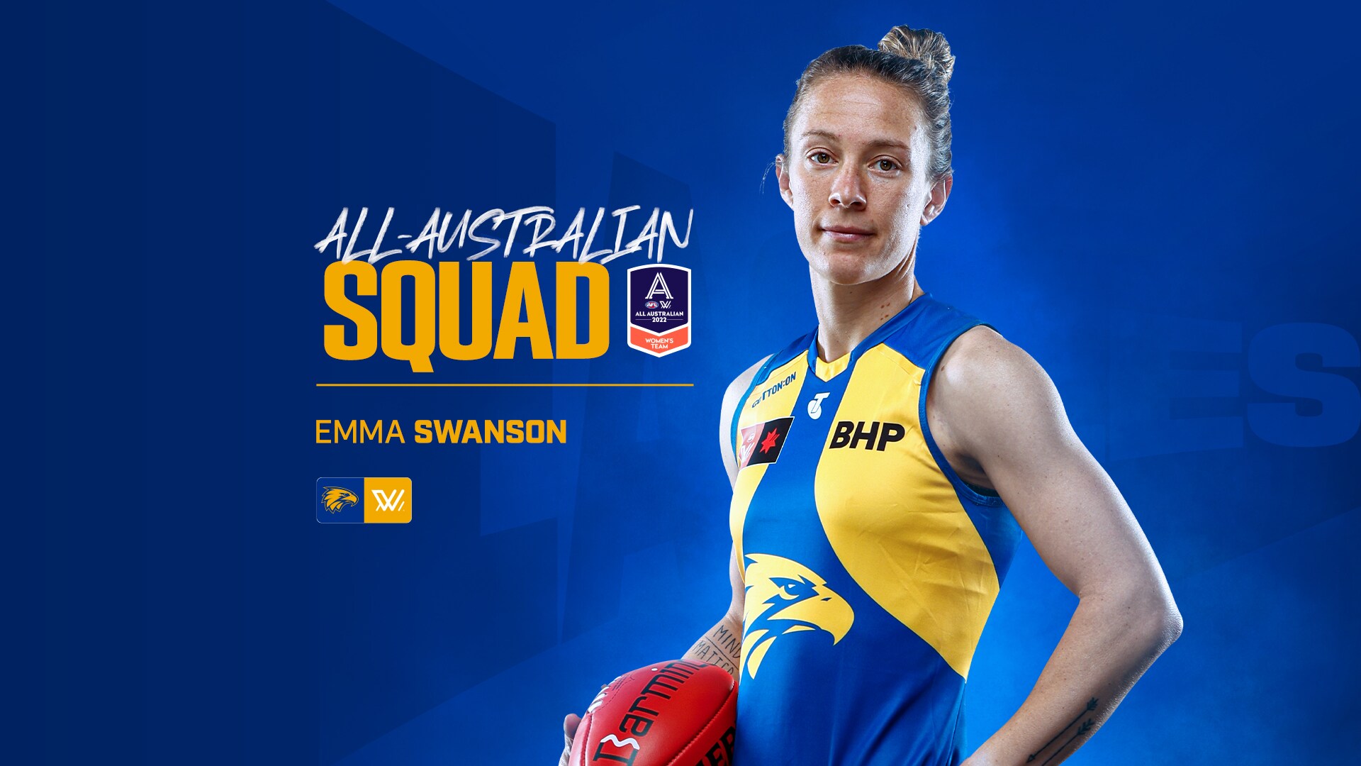 AFLW: West Coast skipper selected in All-Australian squad