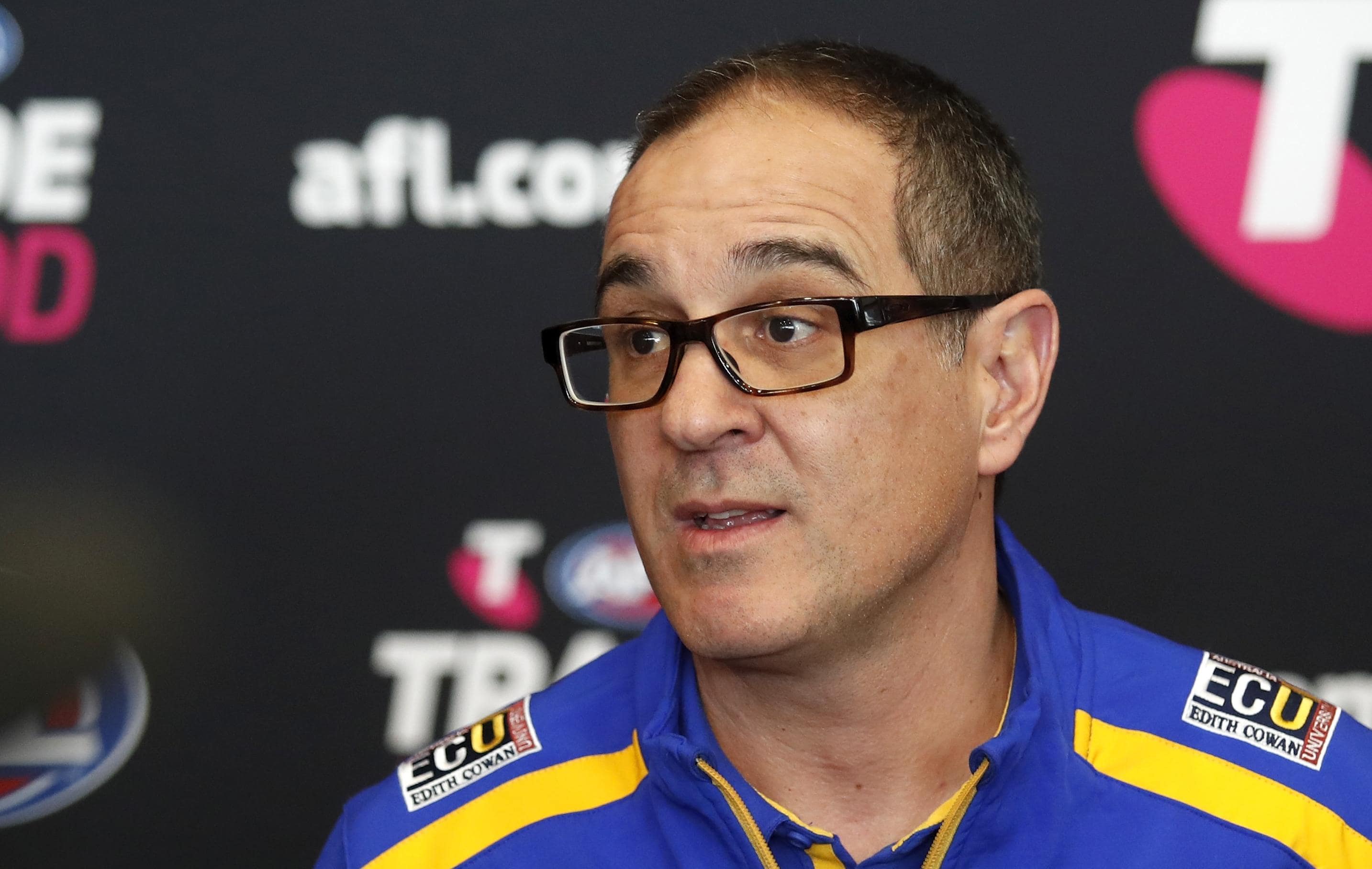West Coast Eagles congratulate Vozzo