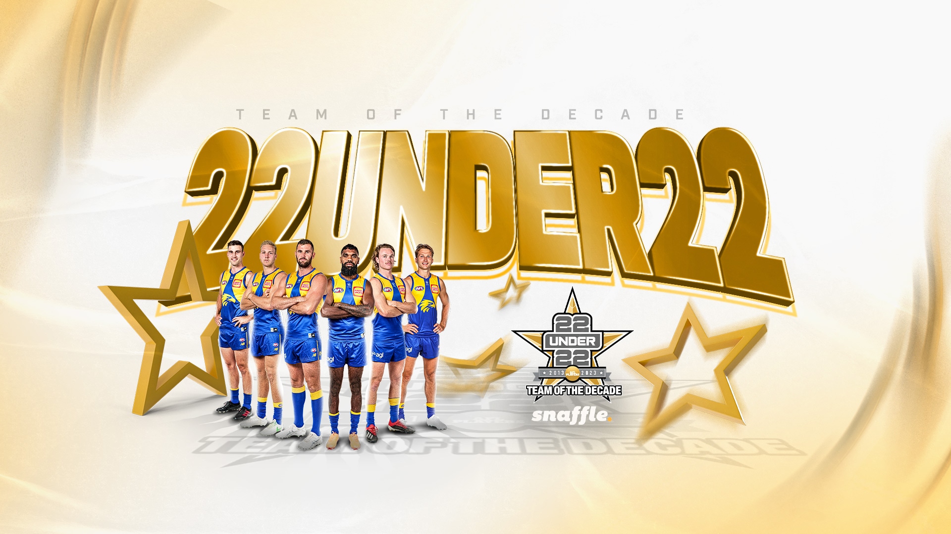 Six in mix for 22Under22 decade's best team