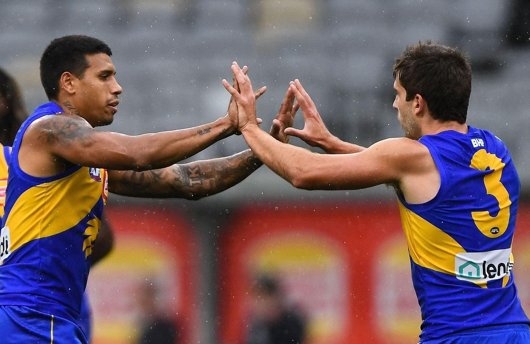 Gaff lauds 'unbelievable' star, emerging Eagles