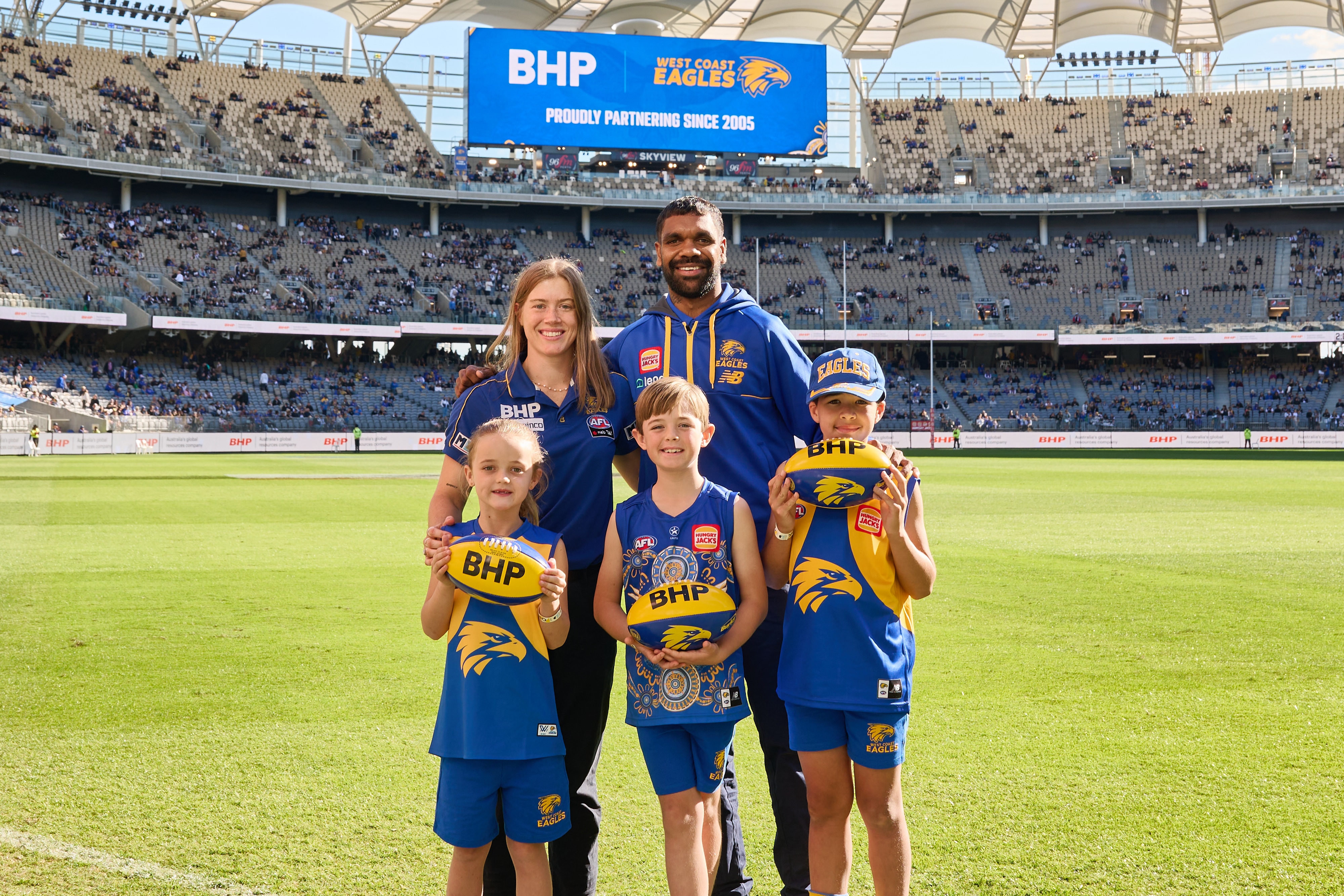 BHP and West Coast Eagles extend partnership