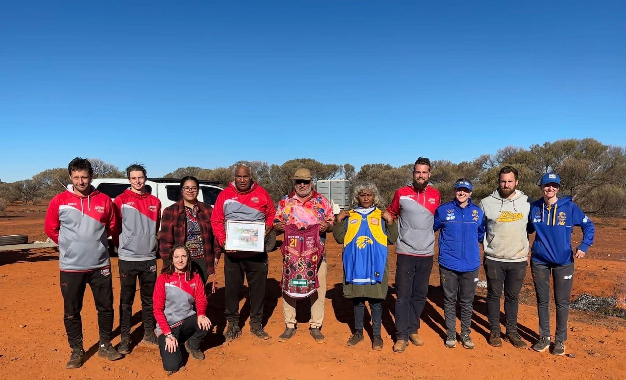 Laverton immerses Eagles staff in NAIDOC celebration