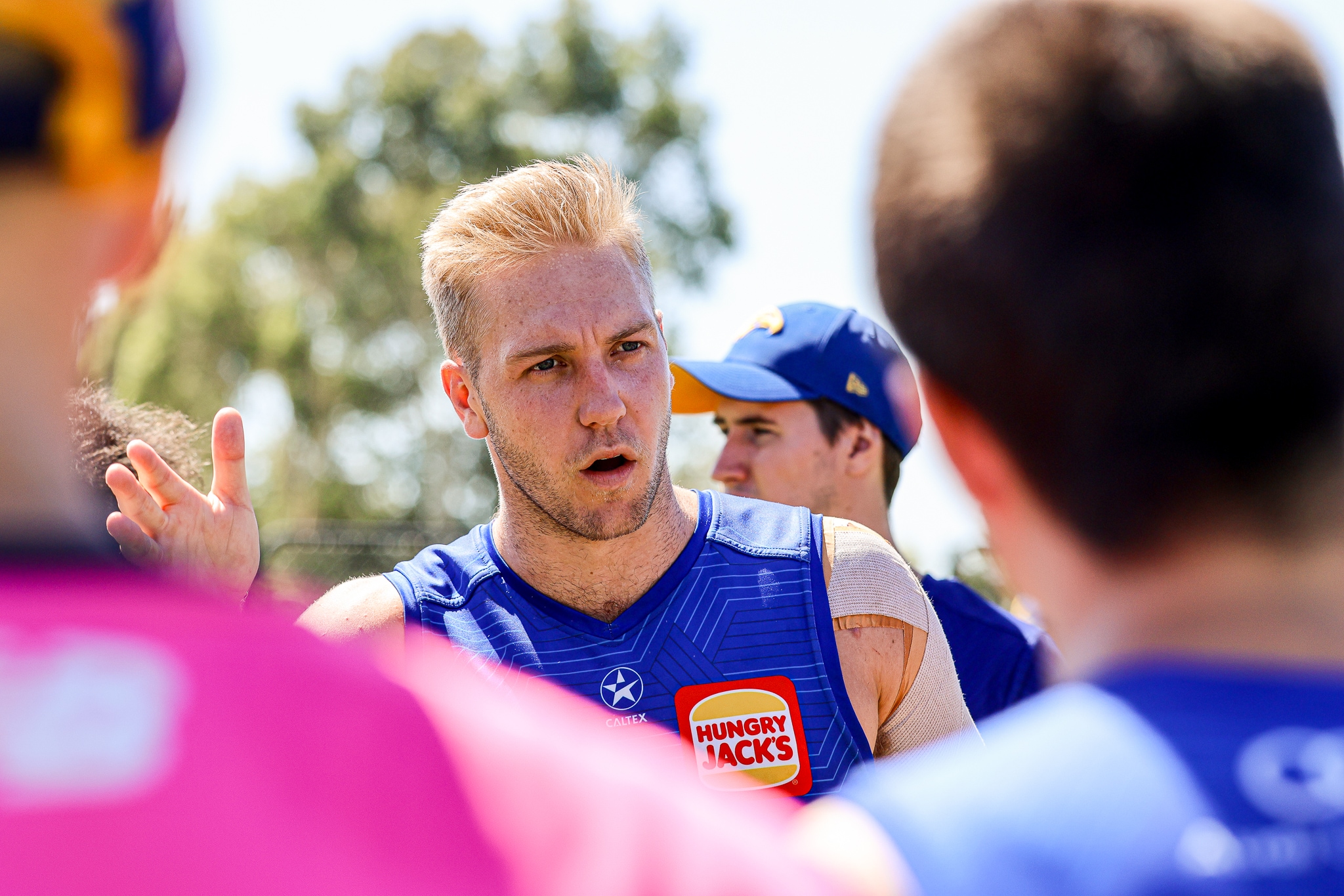 Eagles’ intensity pleases new skipper