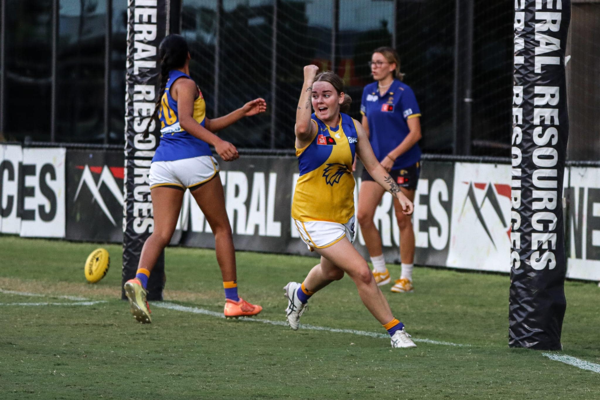 Regional female footballers head to Eagles HQ to showcase their talent