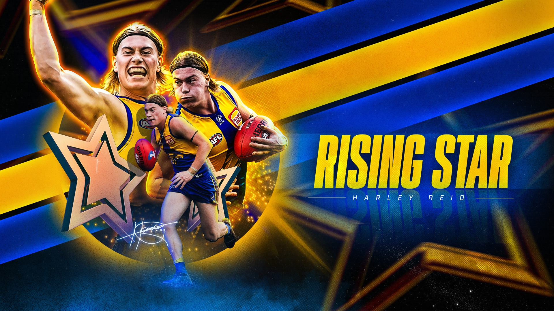 Reid all about it! Harley's a Rising Star