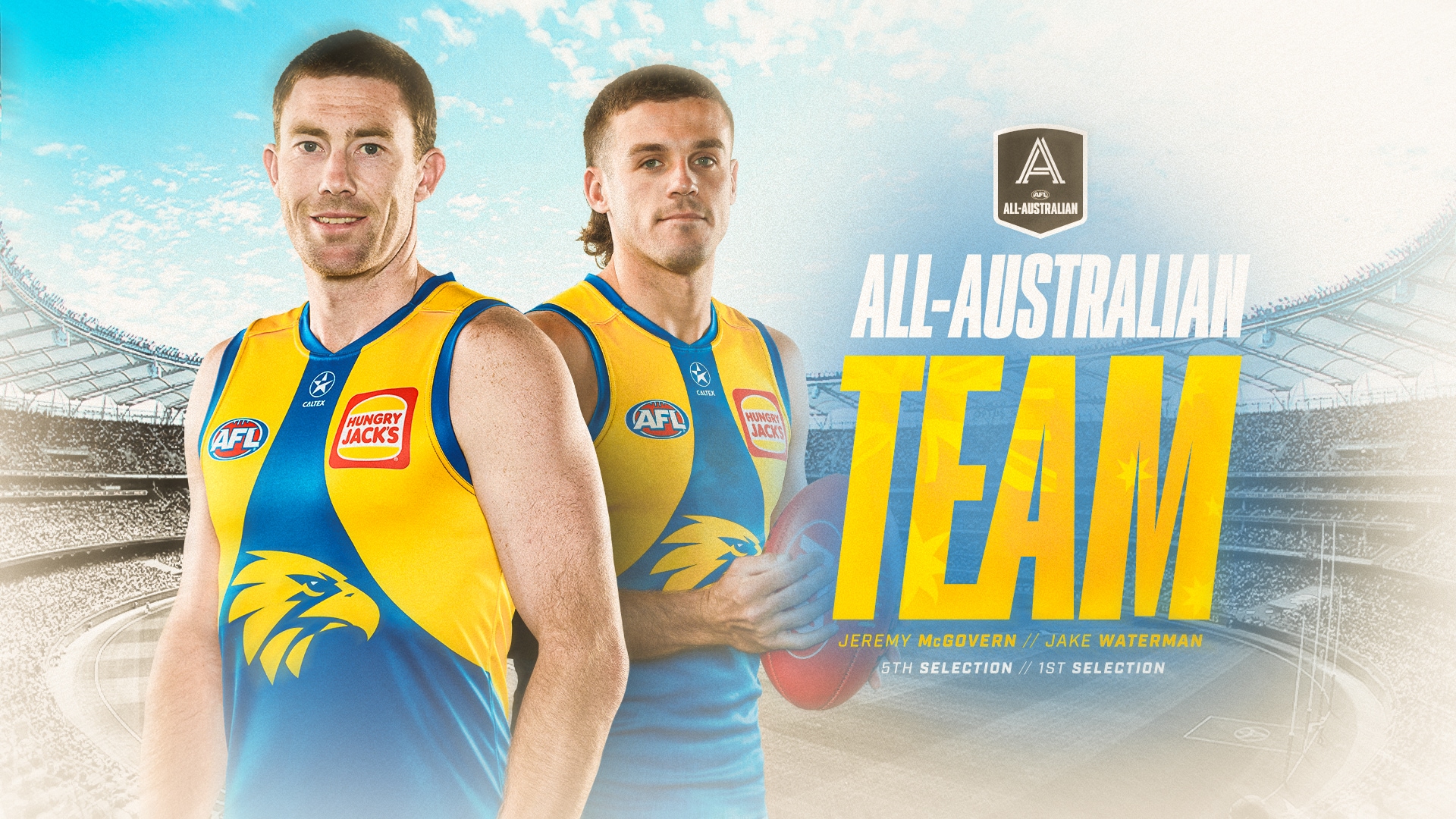 All-Australian honours for Eagles stars