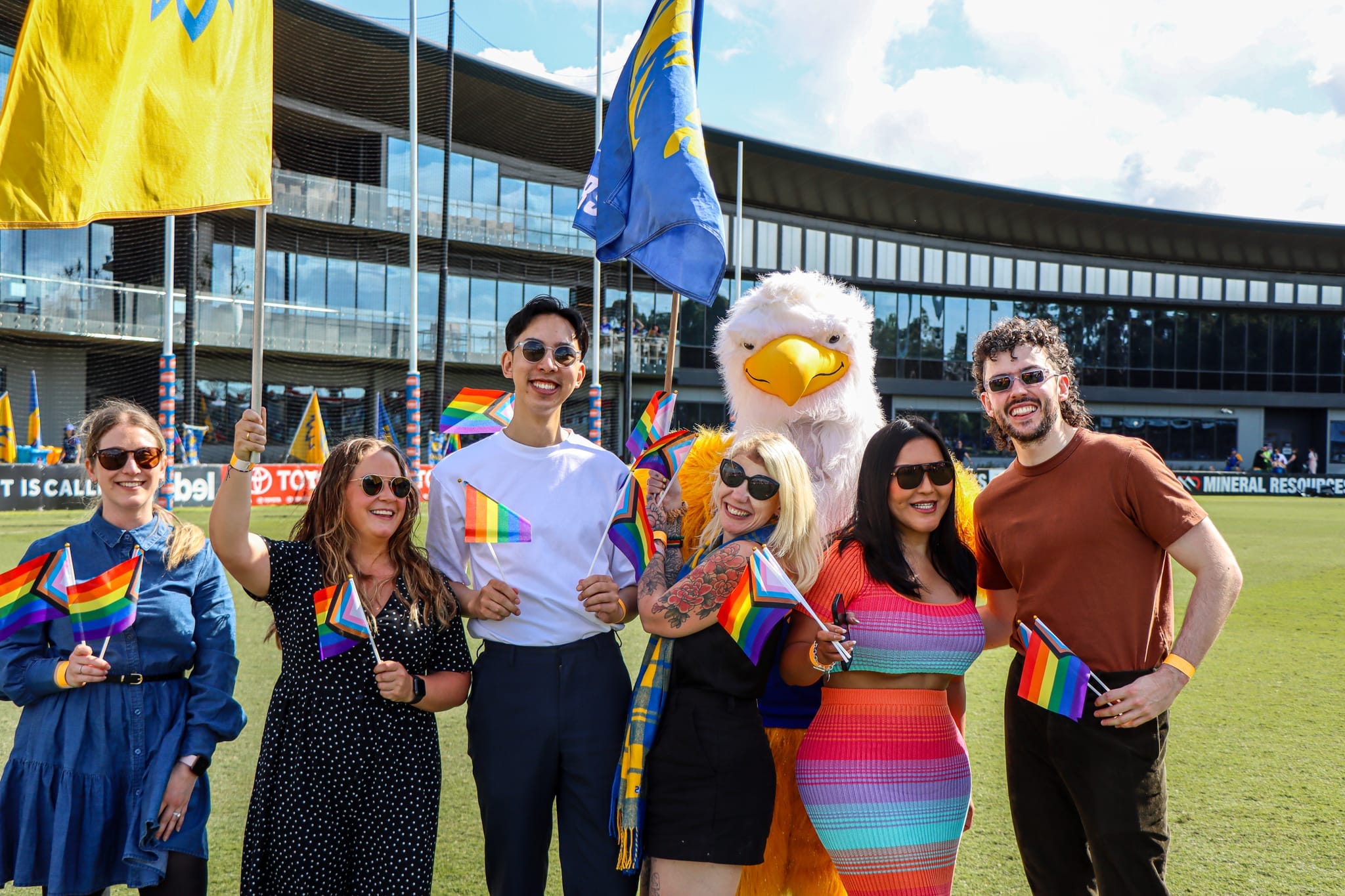 Eagles celebrate pride round alongside LGBTQIA+ partners