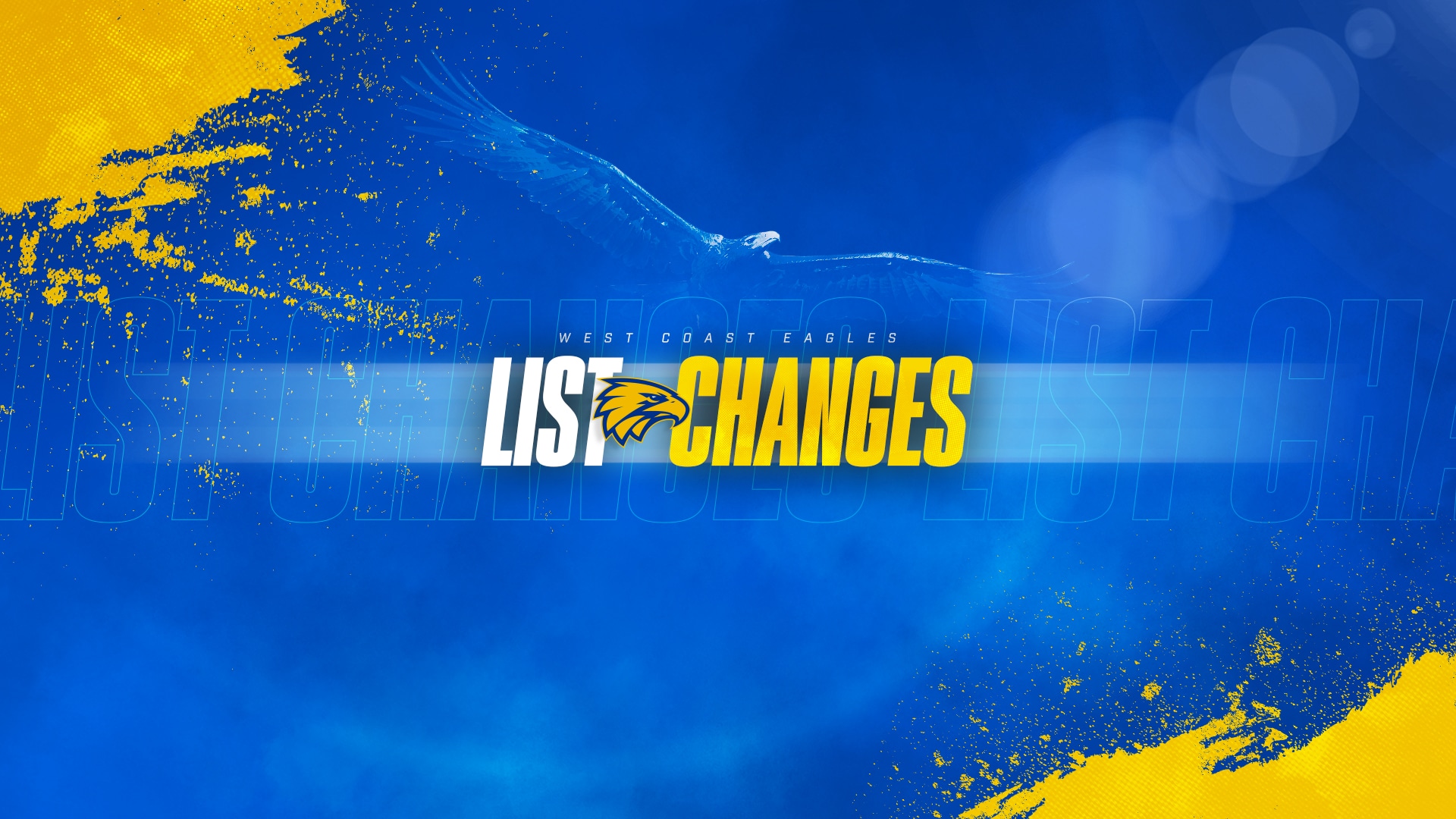 Eagles confirm three list changes