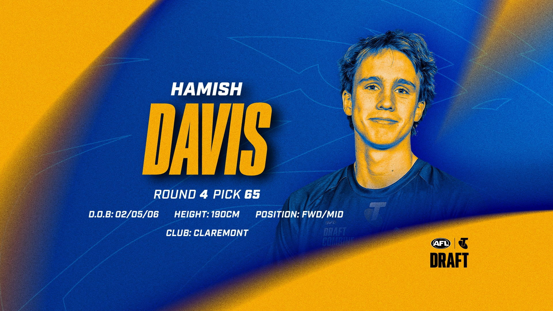 The Draft File: Pick 65 – Hamish Davis