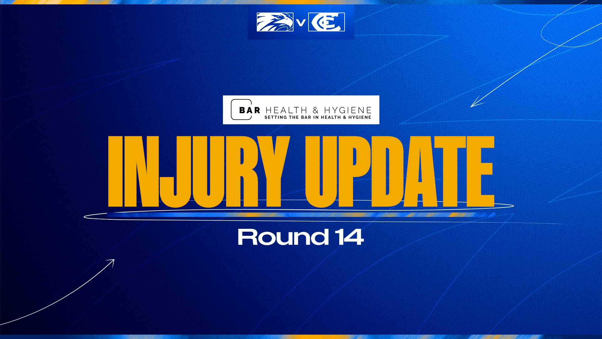 Bar Health and Hygiene Injury Update – Round 14