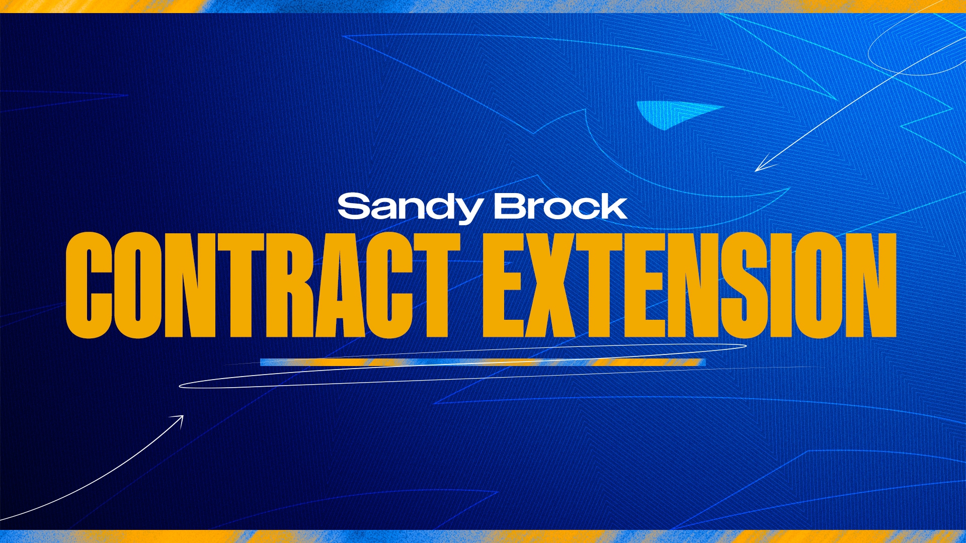 Brock locks in for two more years