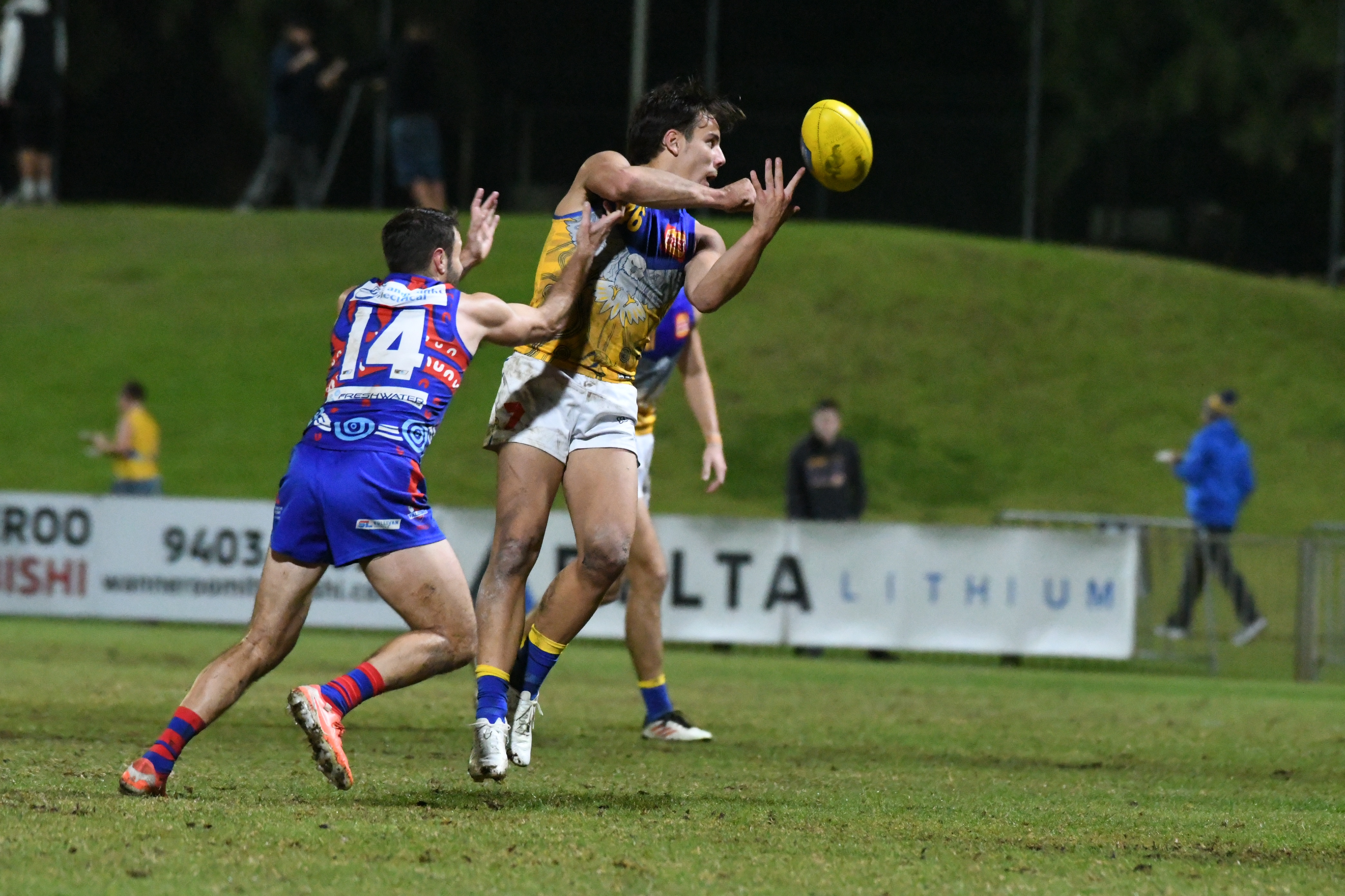 Falcons fly clear in rain-soaked clash with Eagles