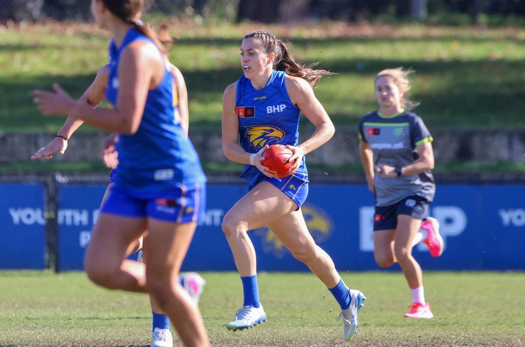 AFLW: Eagles show promising signs in intraclub hitout