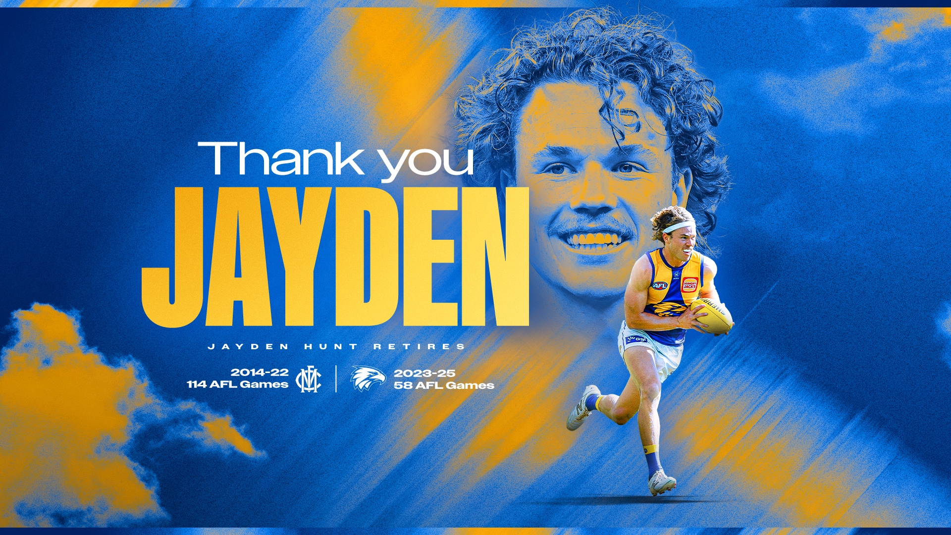 Hunt calls time on AFL career