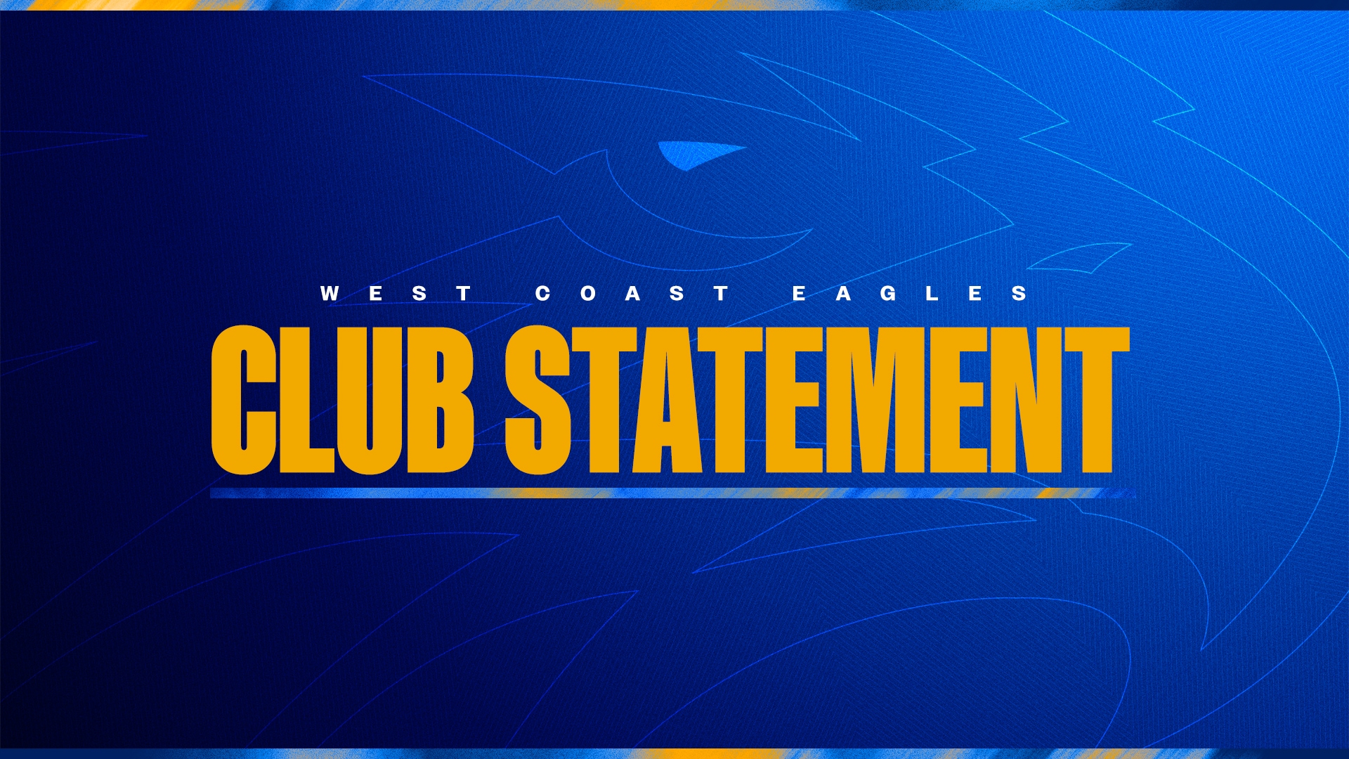 Club Statement - Mitch Brown