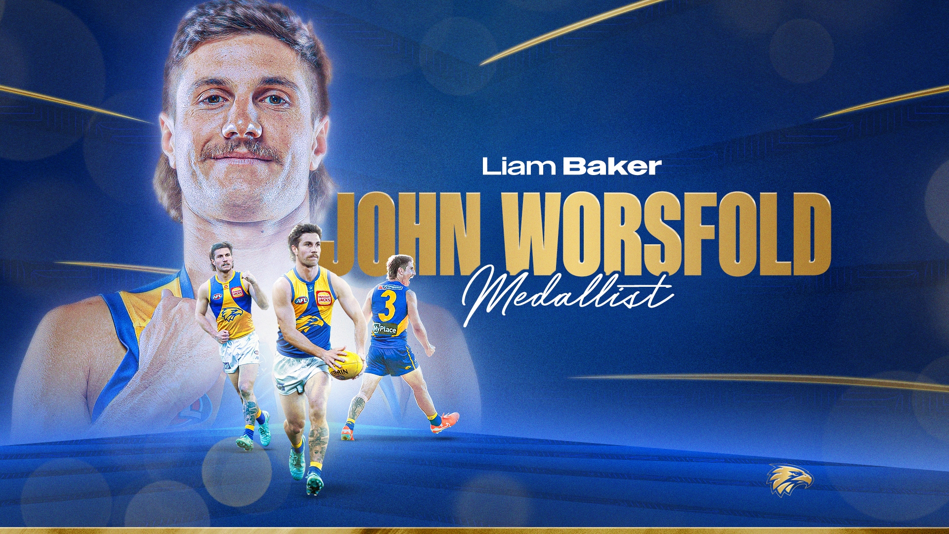 Baker’s delight! Star recruit claims 2025 John Worsfold Medal