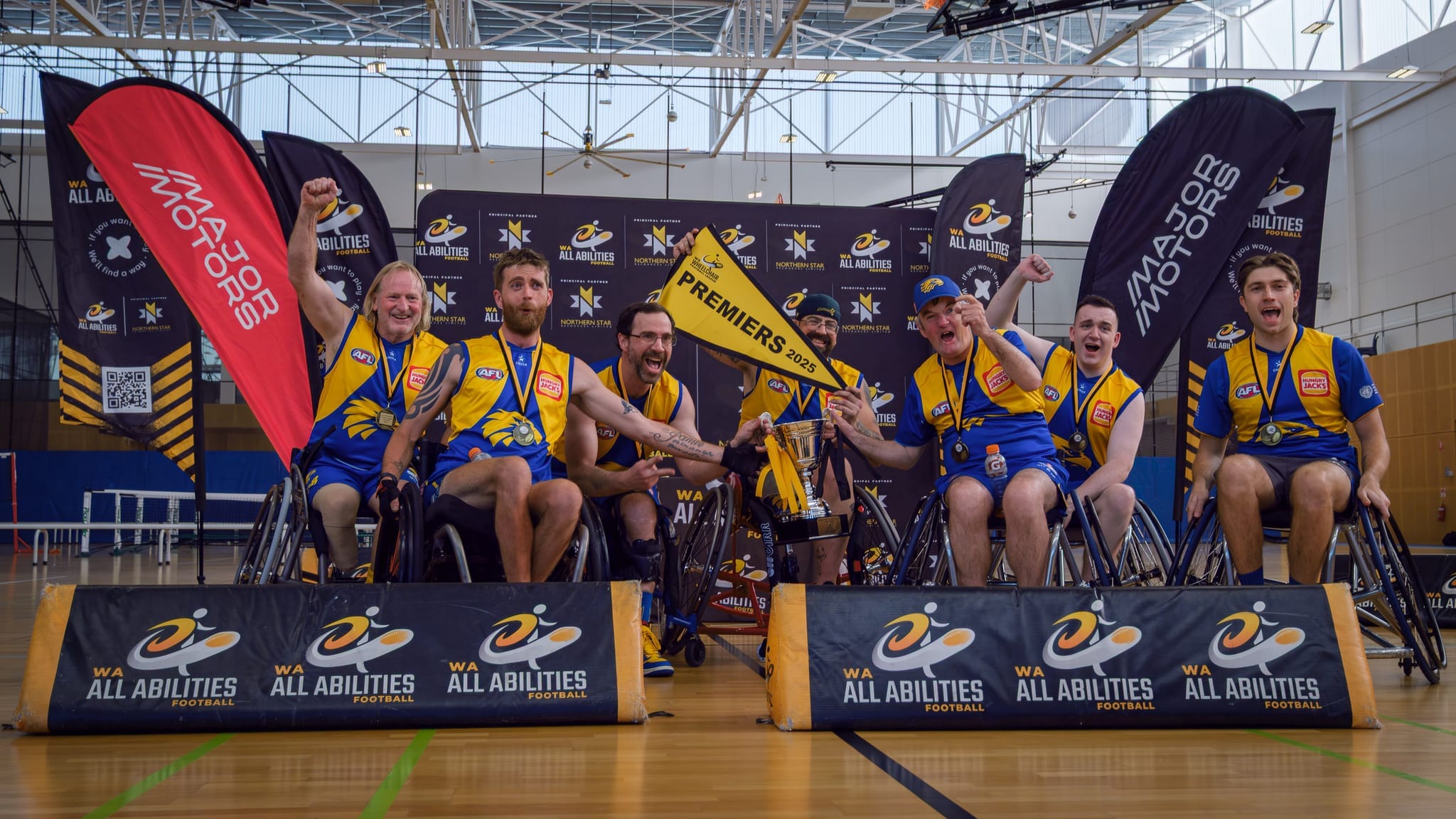 Eagles go back-to-back as Wheelchair Football premiers