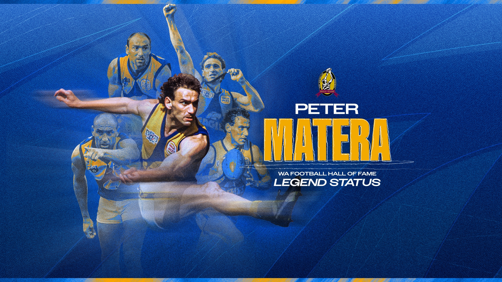 Matera officially a WA Football Legend