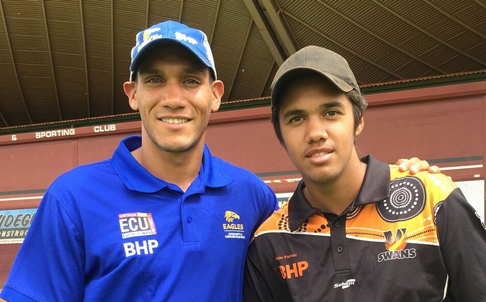 Eagles Kicking Goals in the Pilbara