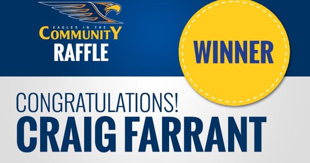 Raffle winner announced