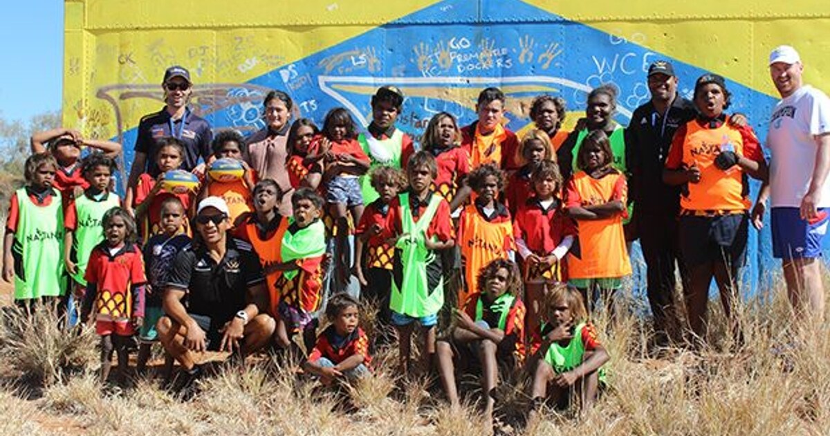 Eagles and Wirrpanda Foundation go bush for a good cause