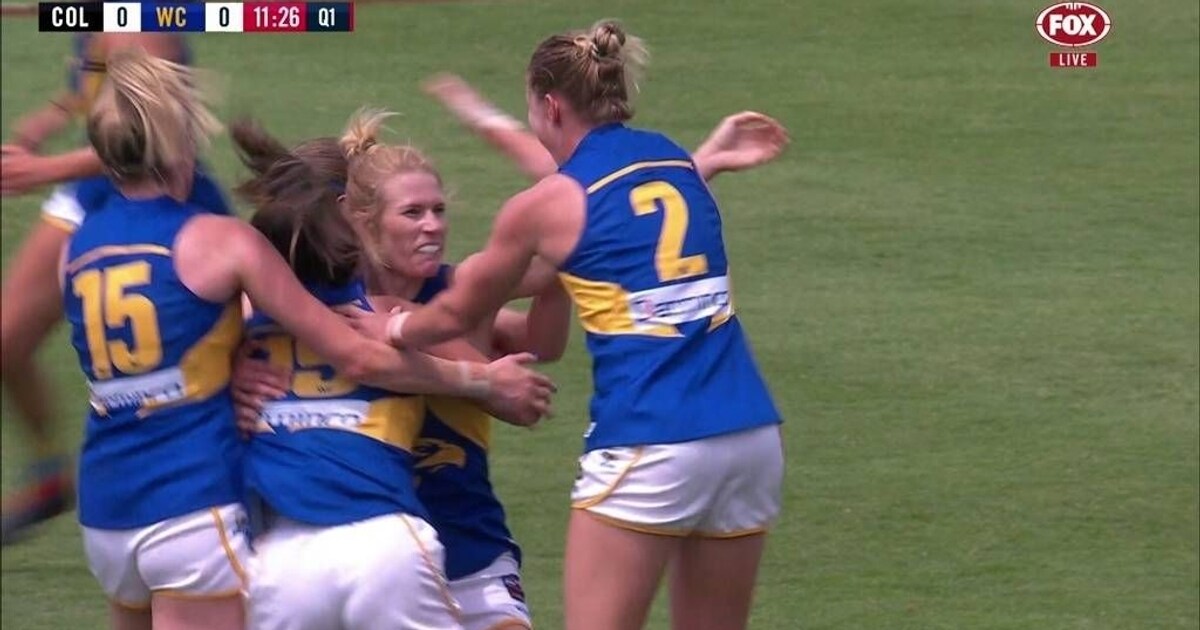 AFLW: Best Eagle afield - Dana Hooker