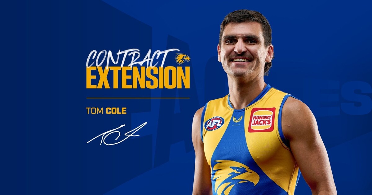 Cole re-signs for three more years