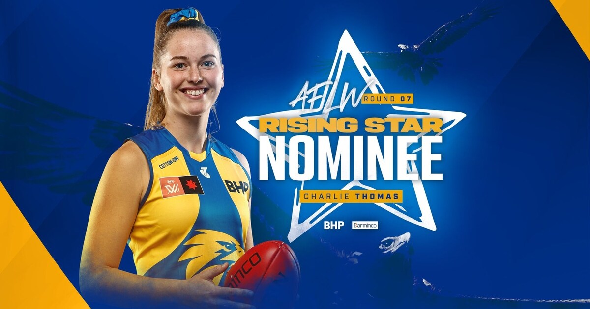 AFLW: Thomas rounds out Rising Star hat-trick