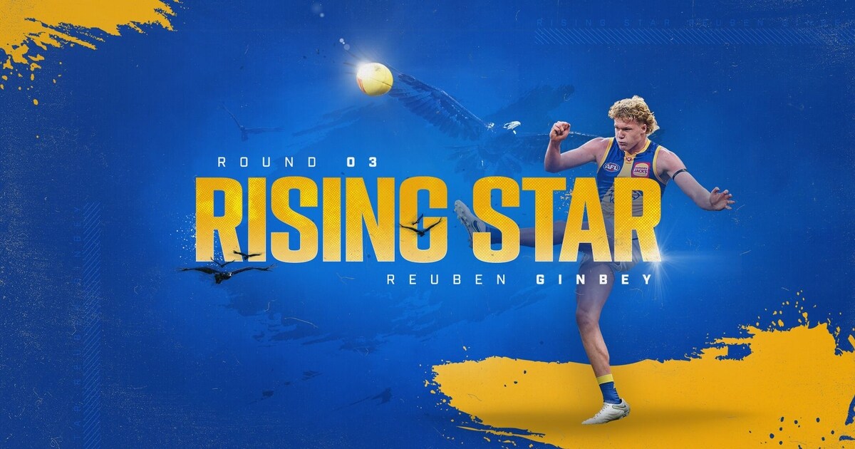 He's a star! Ginbey claims Rising Star nomination