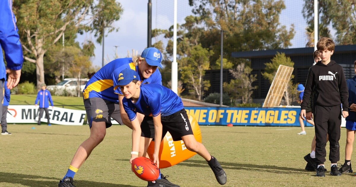 Eagles Rising Stars Training Day