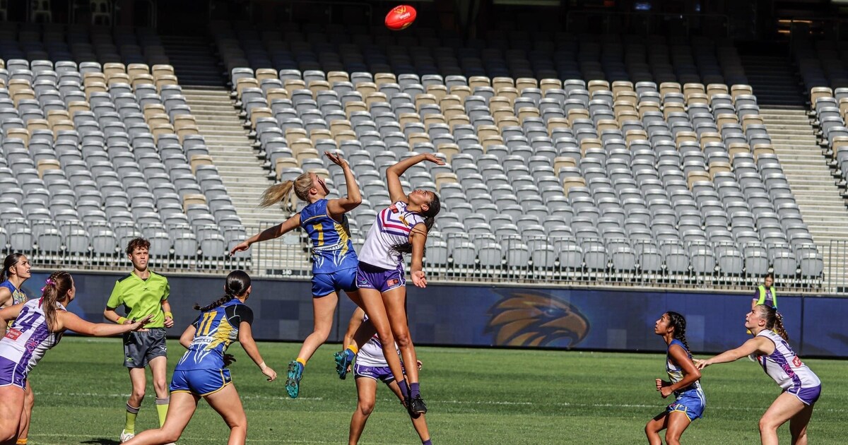 Eagles NGAW girls shine in their first ever match on Optus Stadium